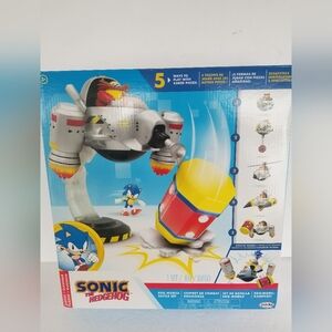 Toys | Sonic The Hedgehog Eggman Egg Mobile Battle Set Helicopter ...